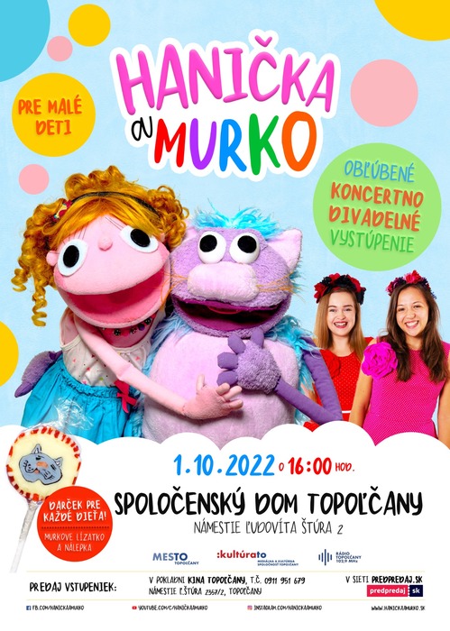 Hanička a Murko :: Mediálna a kultúrna spoločnosť Topoľčany